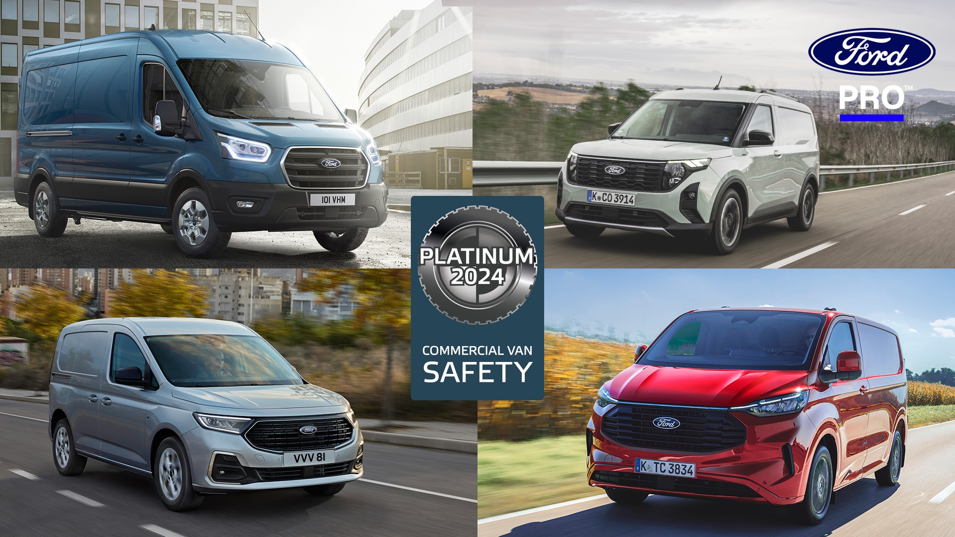 Ford Transit erhält Platin-Auszeichnung von Euro NCAP – komplette ...