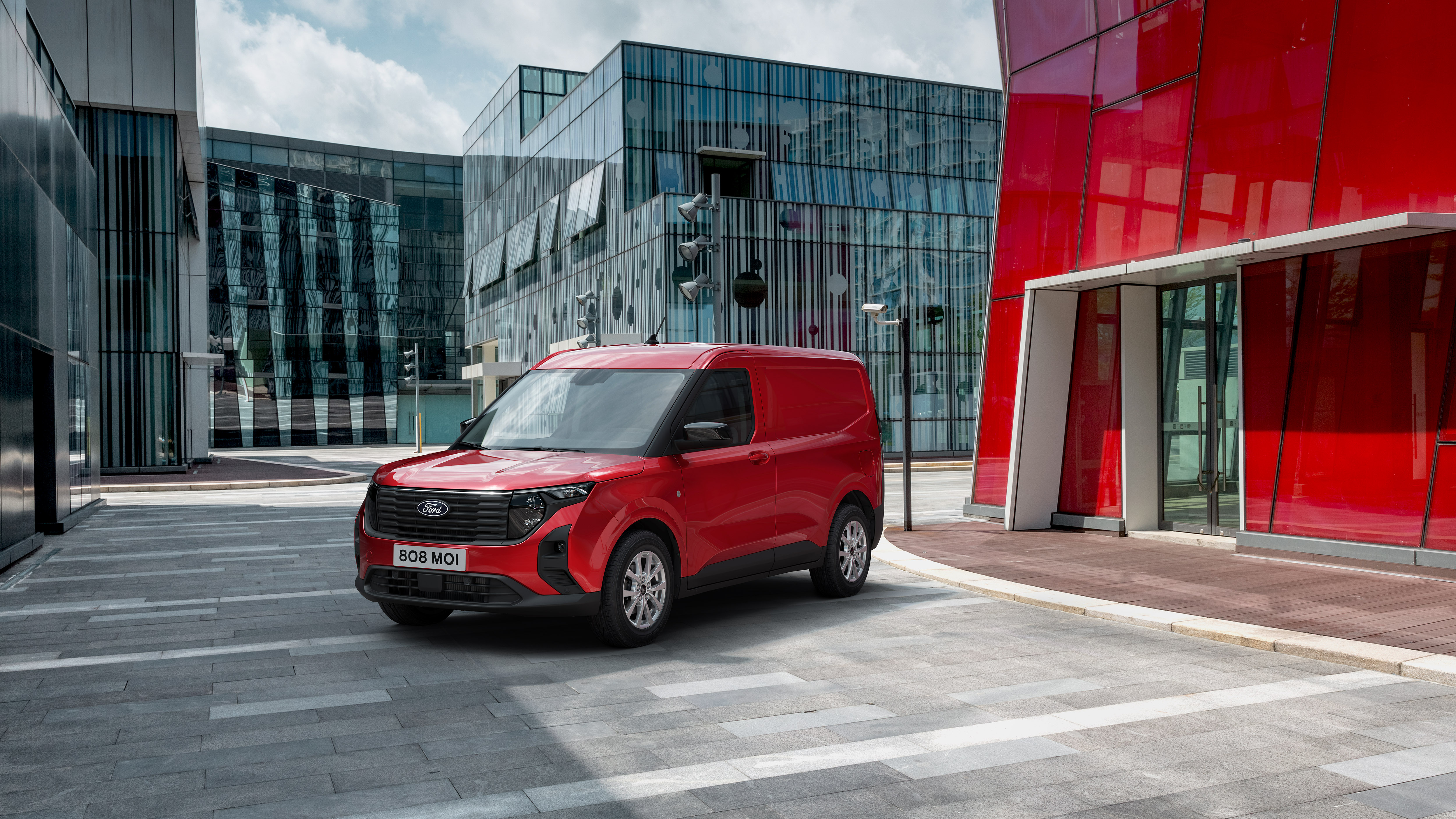 All-New Ford Transit Courier Boosts Compact Van Productivity with More ...