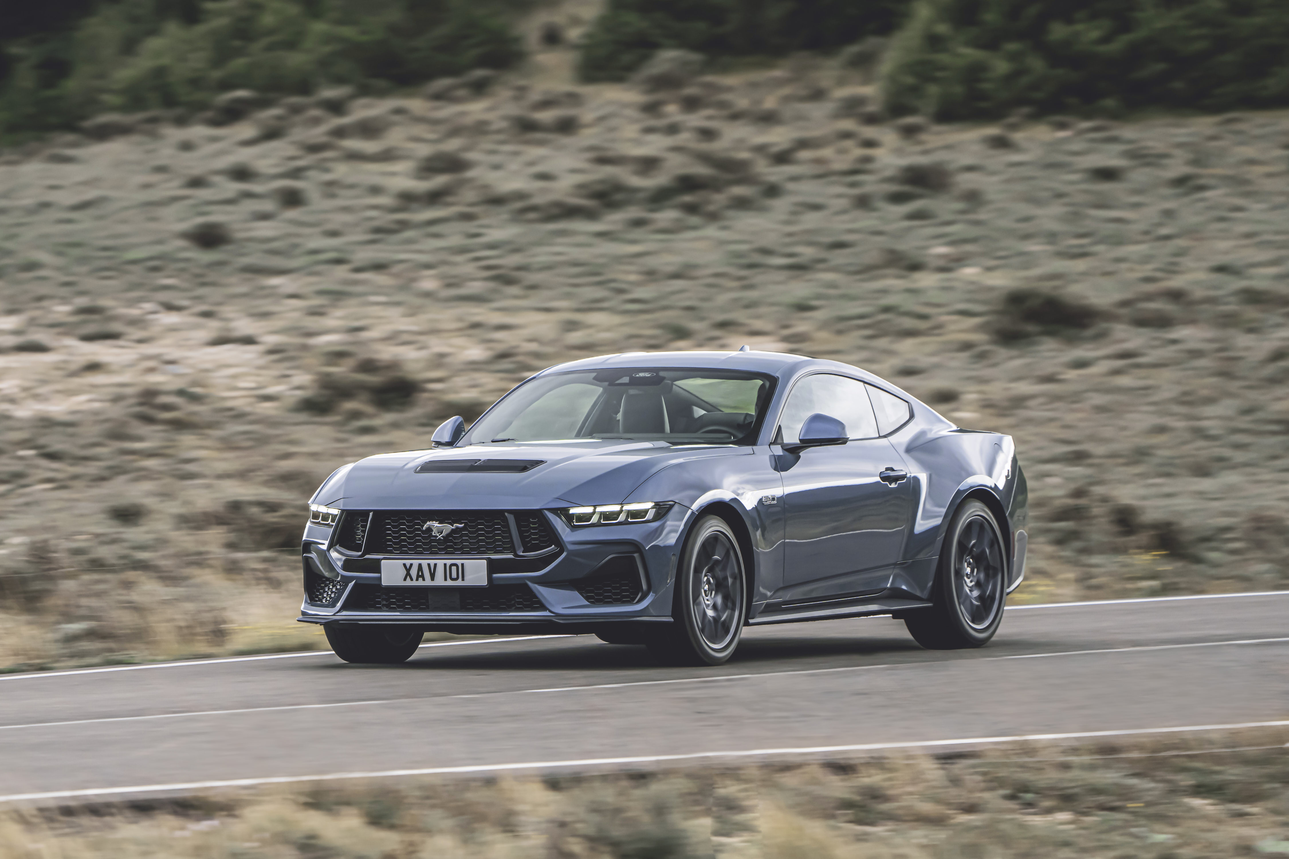 Descargar Imagen Ford Mustang Ford Mustang EcoBoost US Spec Cupé 2024