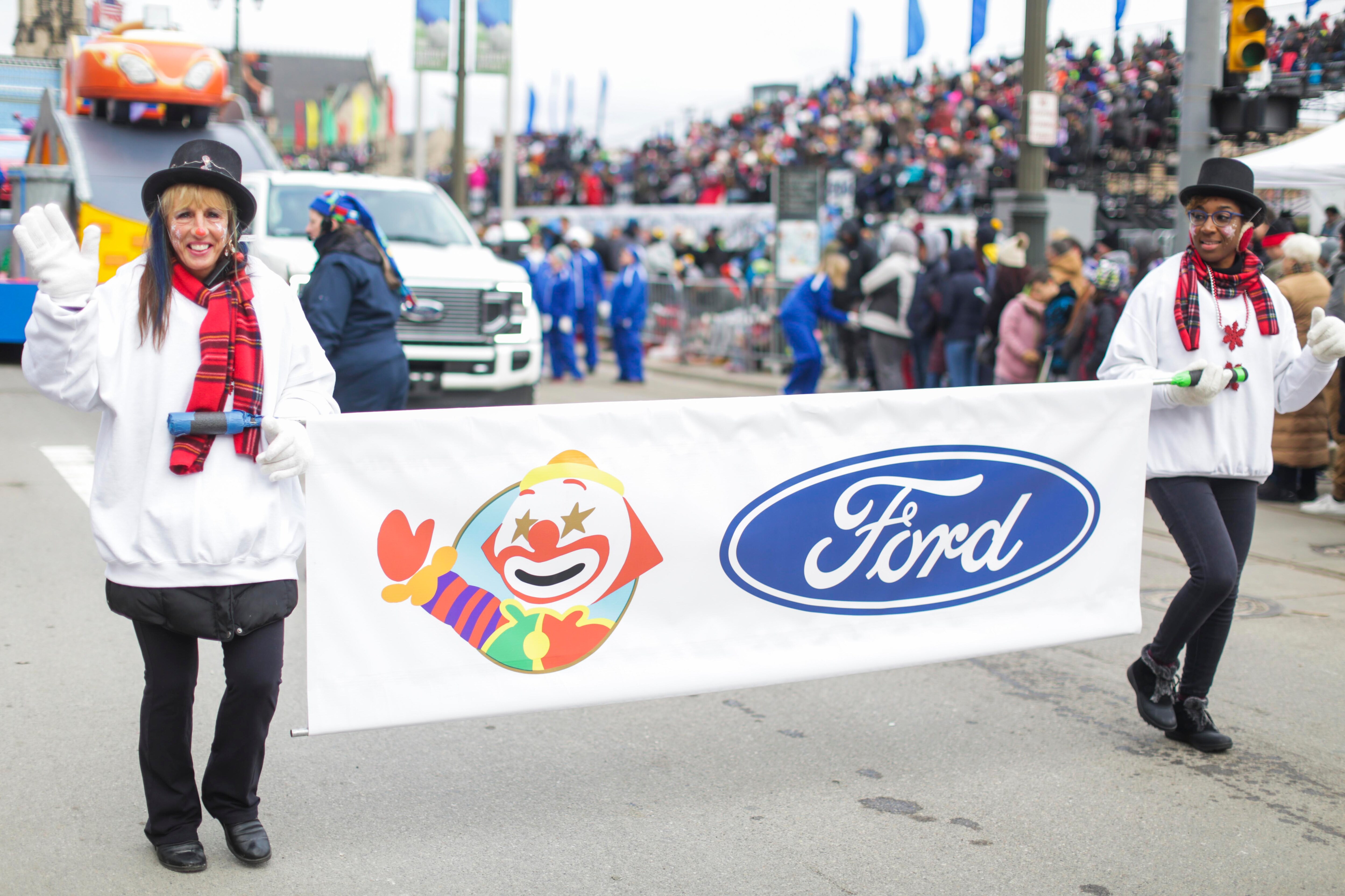 Creating Tomorrow Together parade float | Ford Media Center