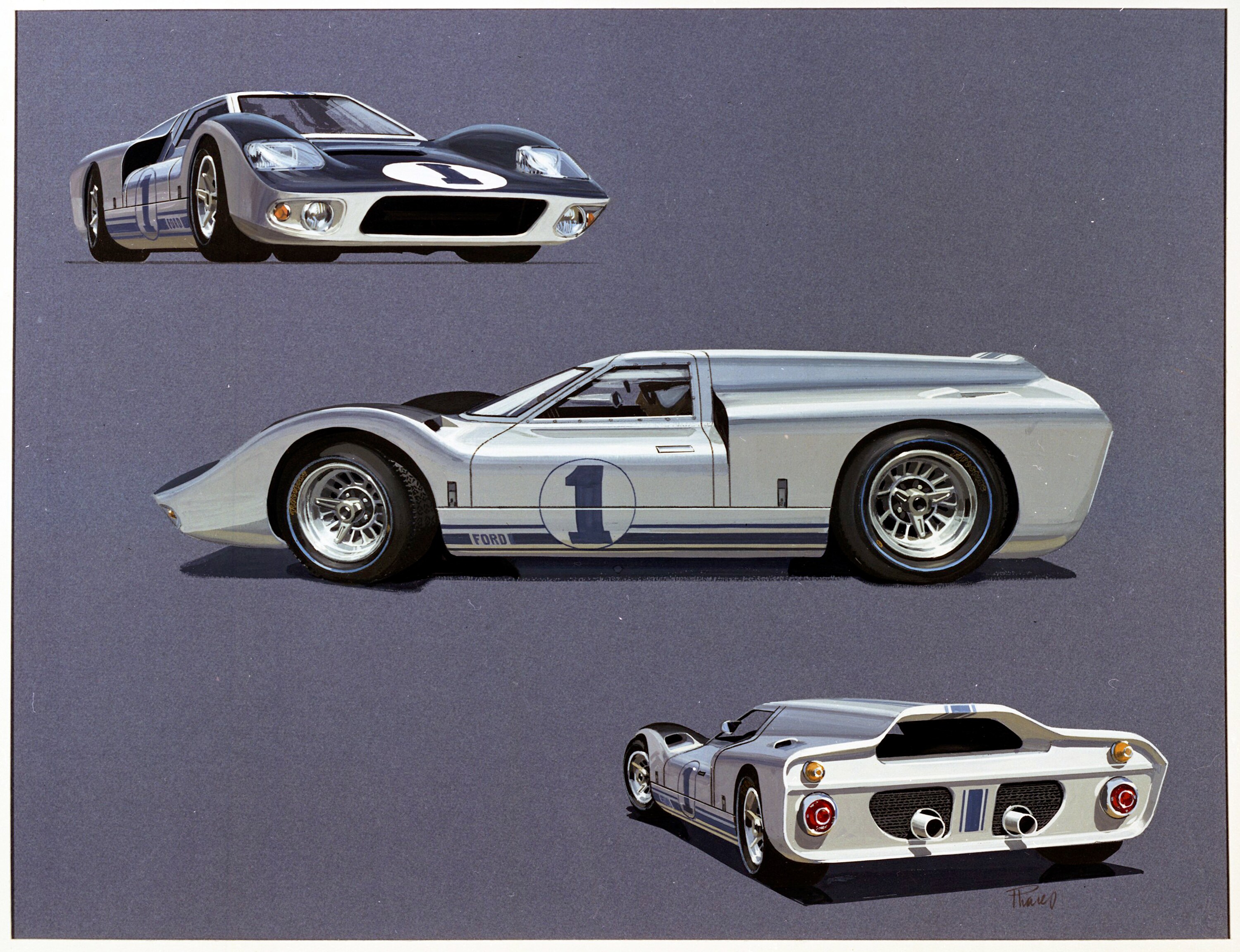 Ford GT40 Victory at Le Mans 1966 | Ford Media Center