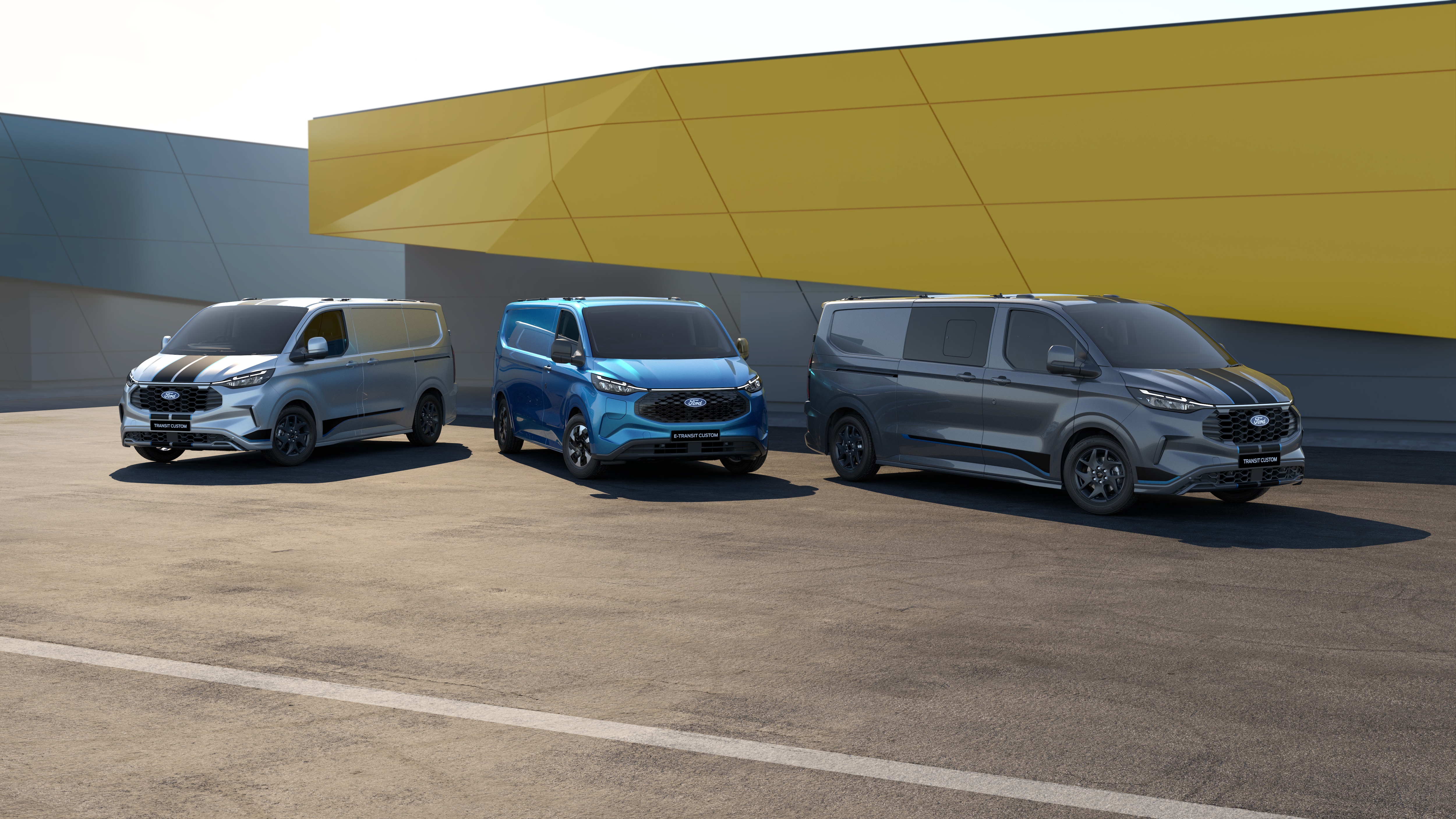 Ford Transit Custom Sport and Transit Custom Sport Double Cab add Style ...