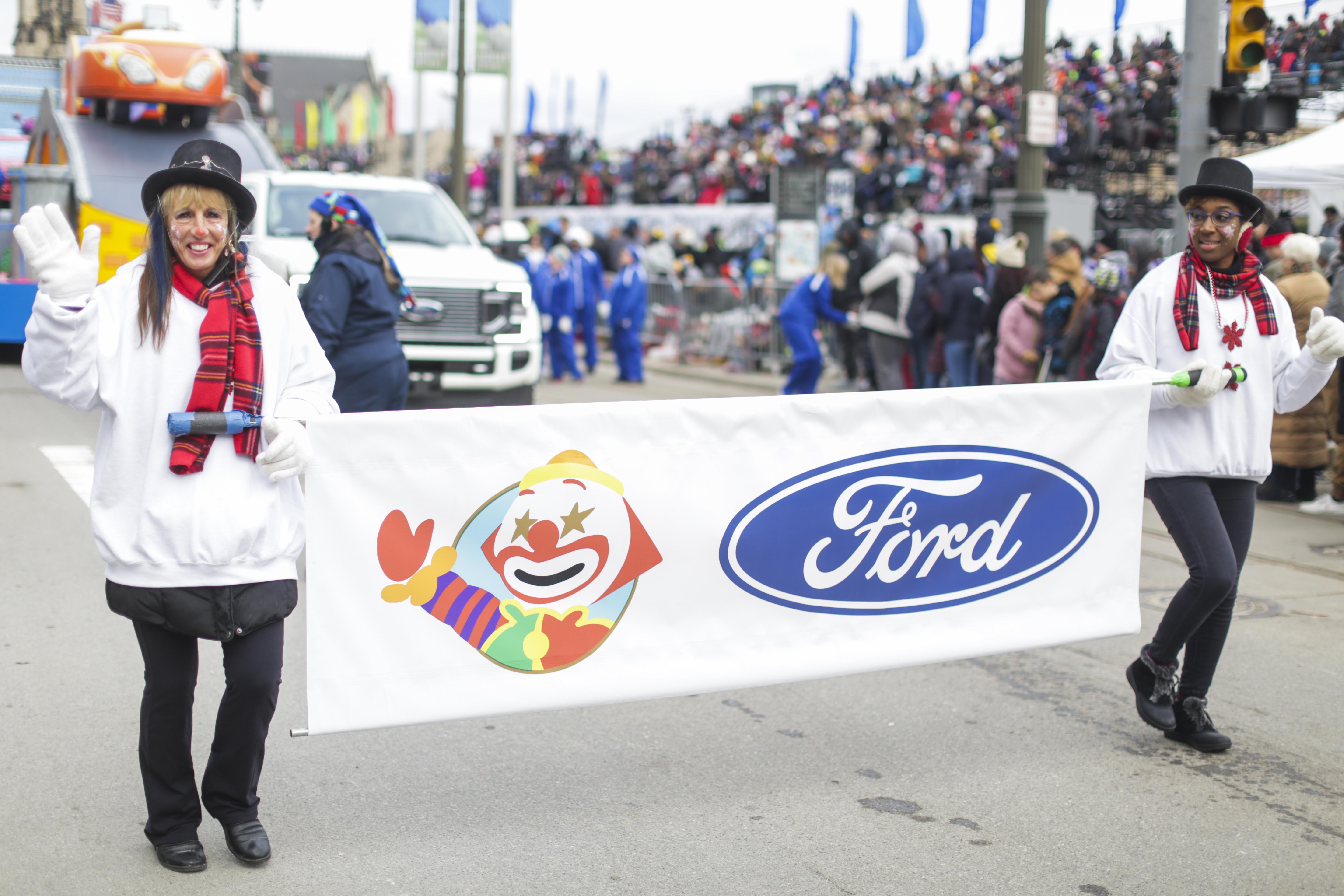 Creating Tomorrow Together parade float | Ford Media Center