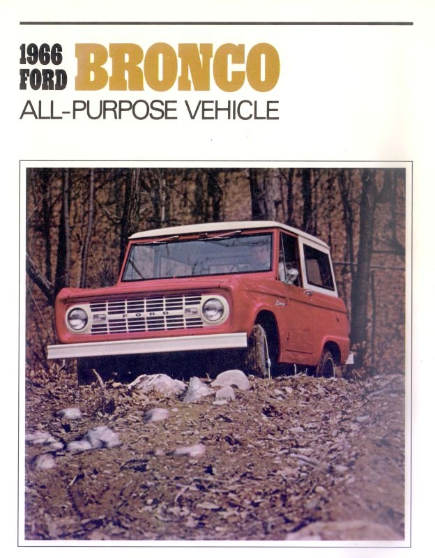 Bronco Brochures | Ford Media Center