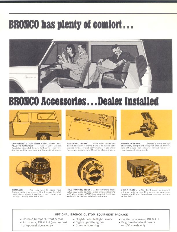 Bronco Brochures | Ford Media Center