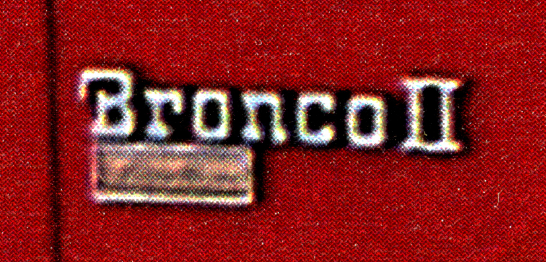 Bronco Badging | Ford Media Center