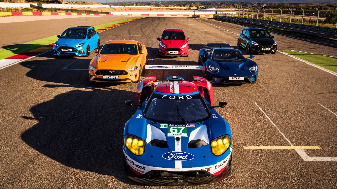 Eight Ford Performance Models + Eight Ford GT Race Drivers = One Epic ...