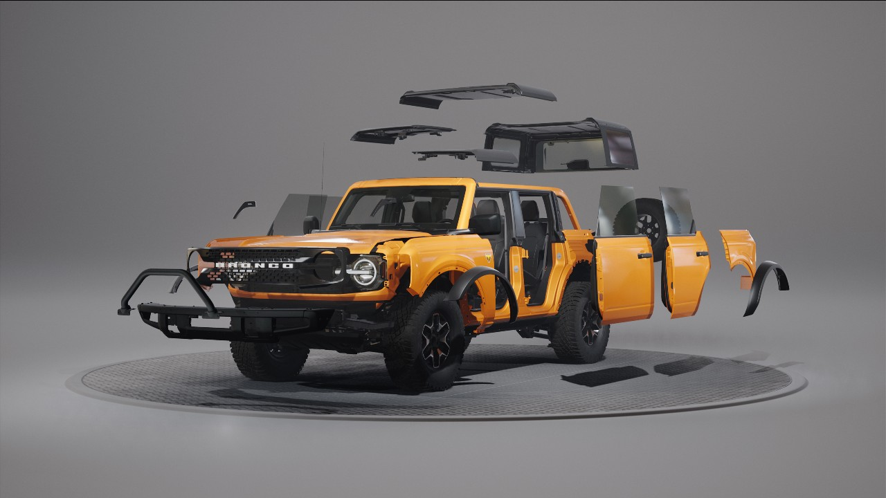 How the New Ford Bronco Was Designed for Easy Customization and Endless ...