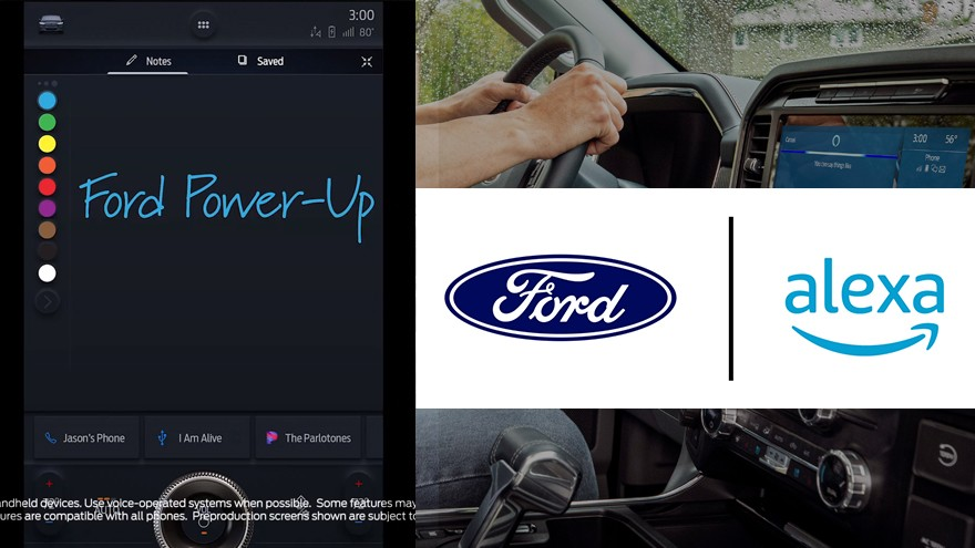 Ford Power-Up Software Updates to Deliver A More Seamless Amazon Alexa ...